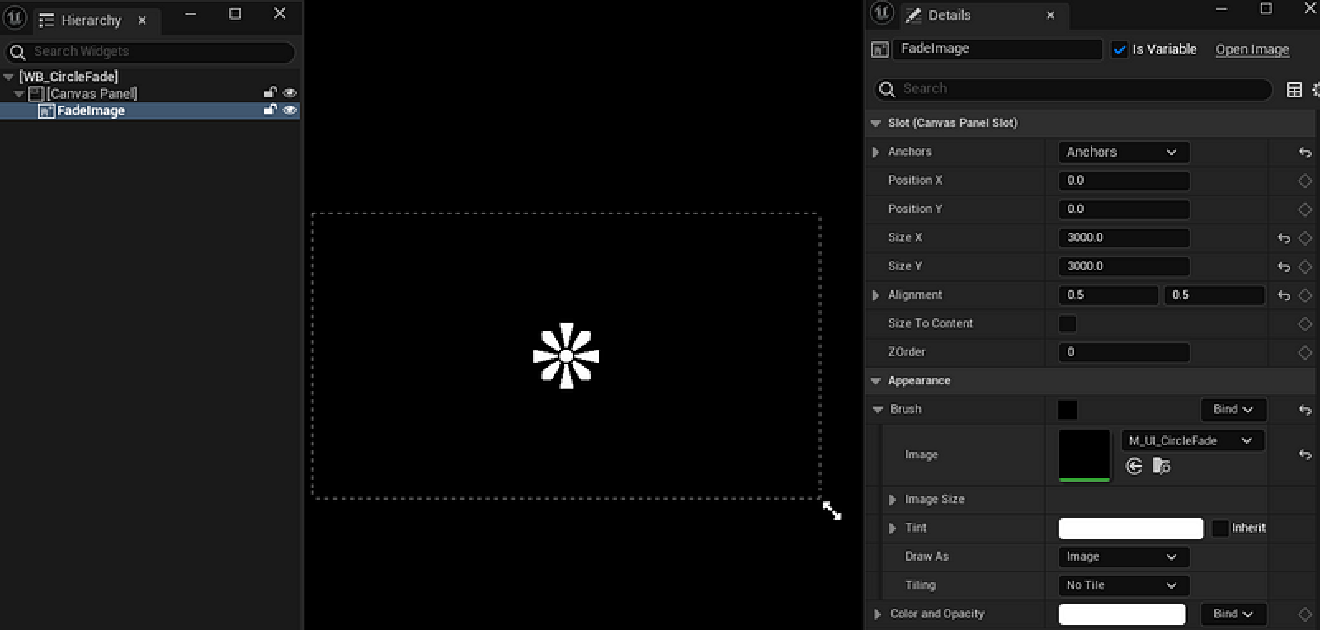 Creating a Cartoon-Style Circular Fade-to-Black Transition in UE5 ...